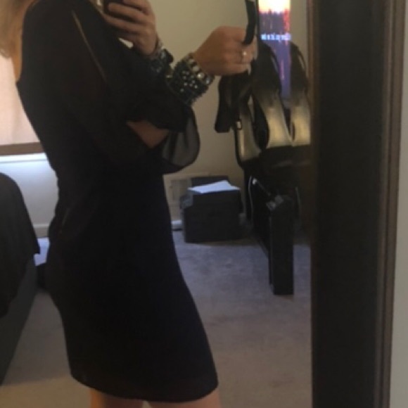 brigitte bailey | Dresses | Brigitte Bailey Navy Blue Dress | Poshmark